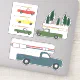 Vintage Truck Campers Motorhome RV Camping RVing Sticker | Zazzle