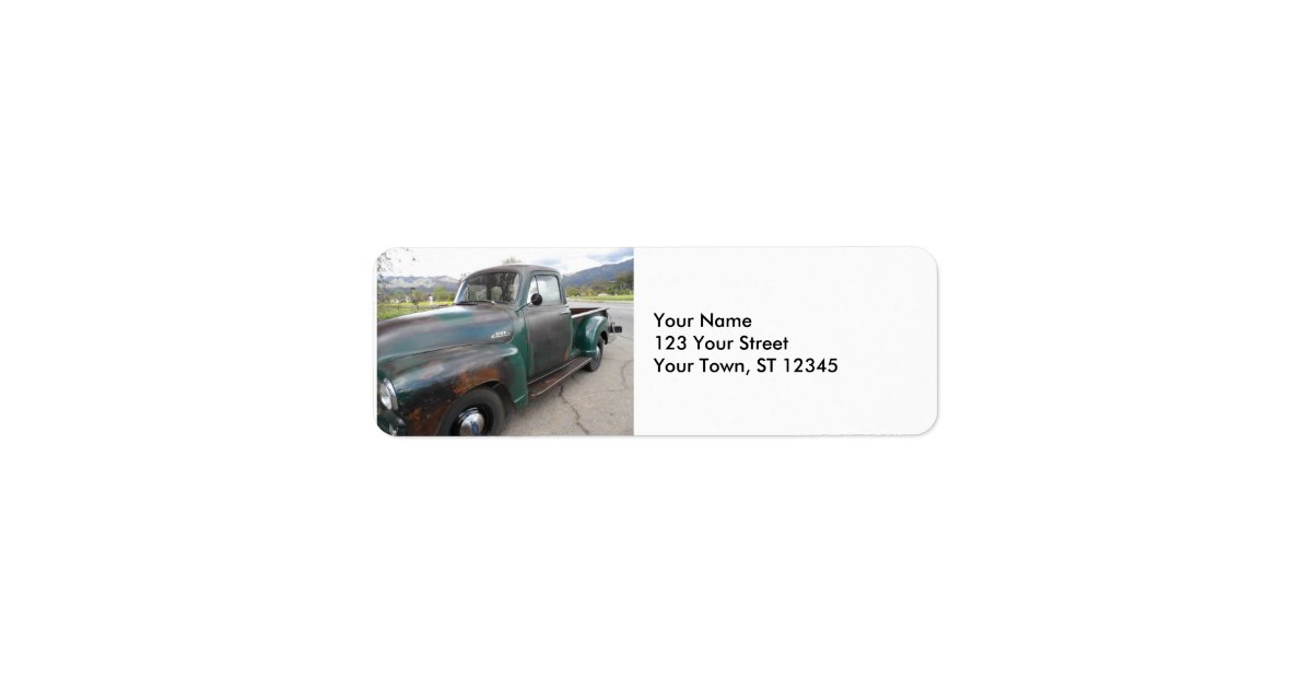 Vintage Truck Label | Zazzle