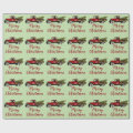 Vintage Truck Your Christmas Tree Farm Wrapping Paper | Zazzle