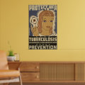 Vintage tuberculosis prevention poster | Zazzle
