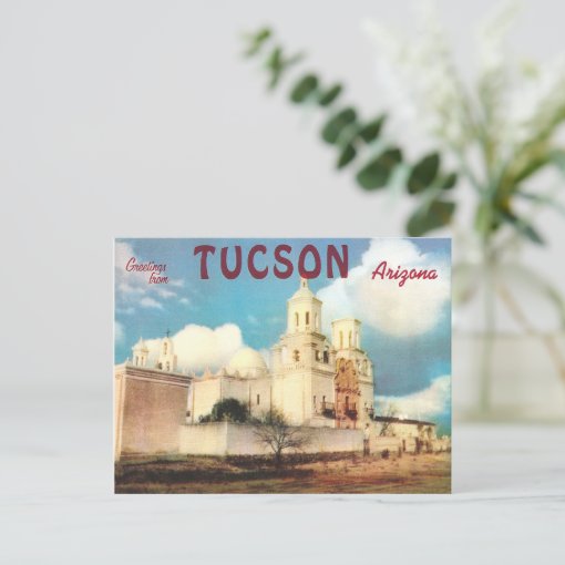Vintage Tucson Postcard | Zazzle