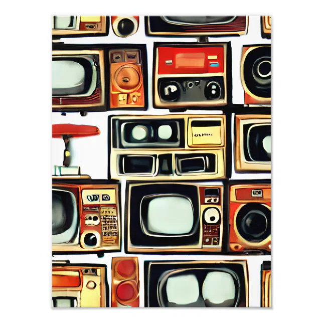 Vintage TV Poster | Zazzle