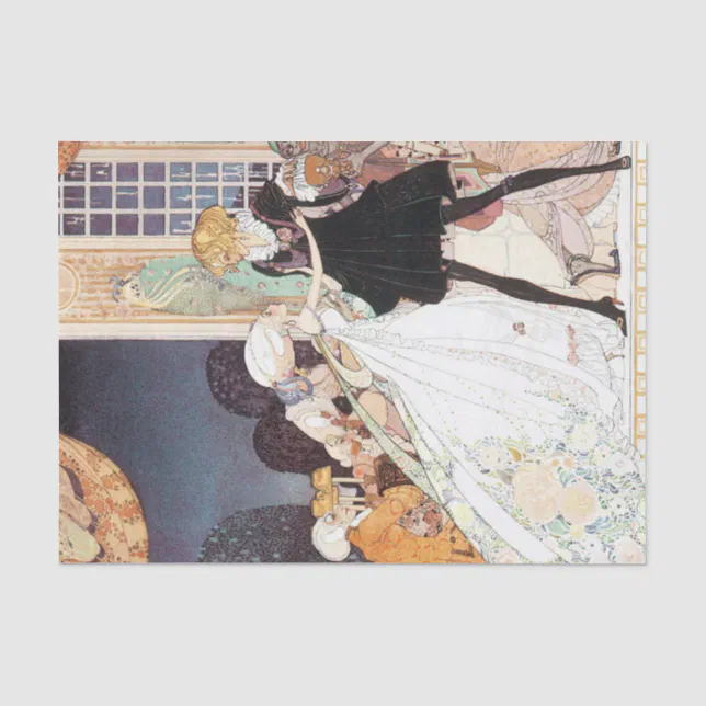 Vintage Twelve Dancing Princesses by Kay Nielsen Tissue Paper | Zazzle
