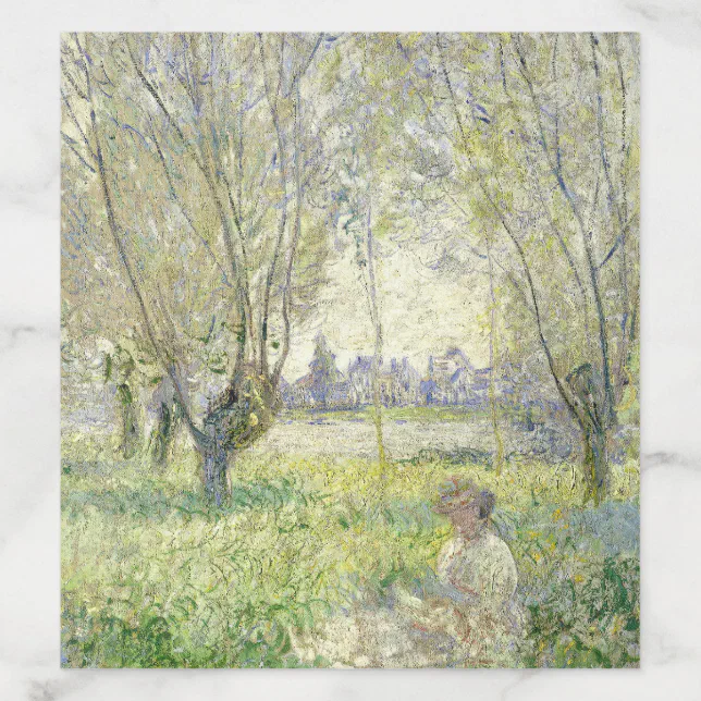 Vintage, Under the Willows, Vintage Painting Envelope Liner | Zazzle