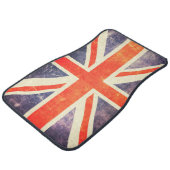 Vintage Union Jack flag Car Floor Mat | Zazzle