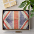 Vintage Union Jack flag Tissue Paper | Zazzle