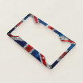 Vintage Union Jack License Plate Frame | Zazzle