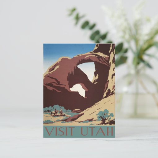Vintage Utah Postcard | Zazzle