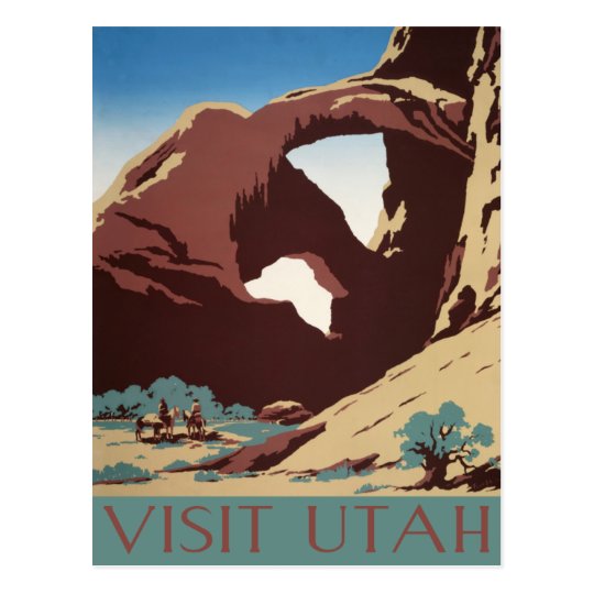 Vintage Utah Postcard | Zazzle.com