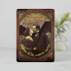Vintage Vampire Kiss Dracula Halloween Party Foil Holiday Card | Zazzle