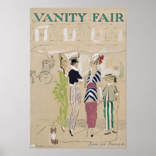 Vintage Vanity Fair Poster | Zazzle.com