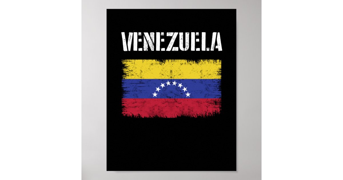Vintage Venezuela Venezuela Flag Pride Poster | Zazzle