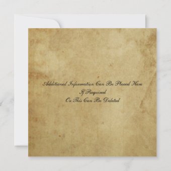 Vintage Venice Wedding Invitations | Zazzle