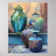 Vintage Vessels Acrylic Art Poster | Zazzle