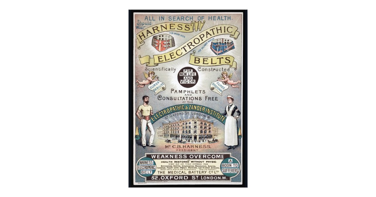 Vintage Victorian Advertisement Poster | Zazzle
