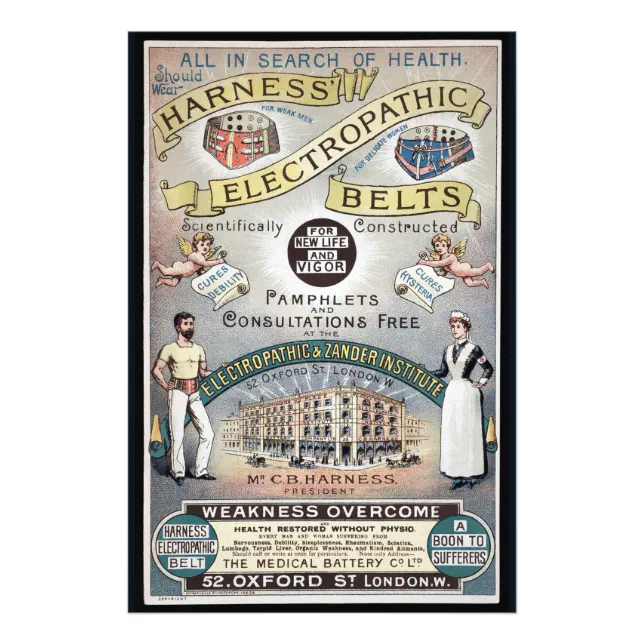Vintage Victorian Advertisement Poster | Zazzle