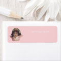 VINTAGE VICTORIAN CHERUB RETURN ADDRESS LABEL | Zazzle