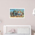 Vintage Victorian Era Sewing Machine Ad Poster | Zazzle