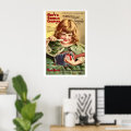 Vintage Victorian Era Toothpaste Ad Poster | Zazzle