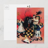 Vintage Victorian Krampus Postcard | Zazzle