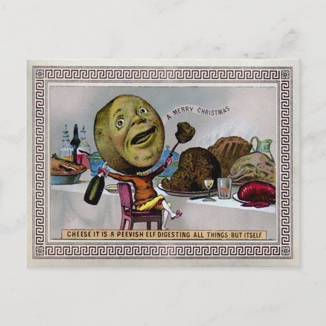 Vintage Victorian Odd Postcard | Zazzle