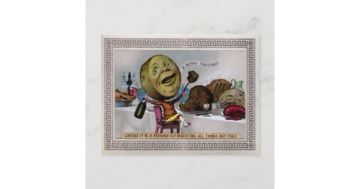 Vintage Victorian Odd Postcard | Zazzle