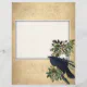 Vintage Victorian Raven Decoupage - Gothic Realm Letterhead | Zazzle