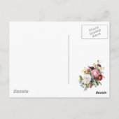 Vintage Victorian Roses and other beautiful flower Postcard | Zazzle