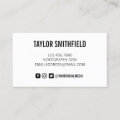Vintage Video Camcorder Videography Business Card | Zazzle