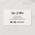 Vintage Video Camera Videography Business Card | Zazzle