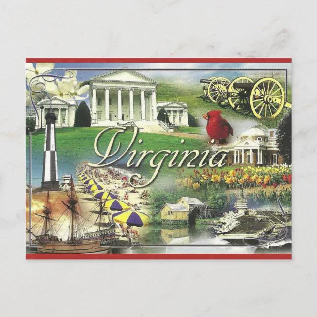 Vintage Virginia Postcard | Zazzle