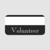 Vintage "Volunteer" Name Tag | Zazzle