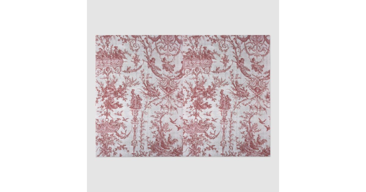 vintage wallpaper tissue paper | Zazzle