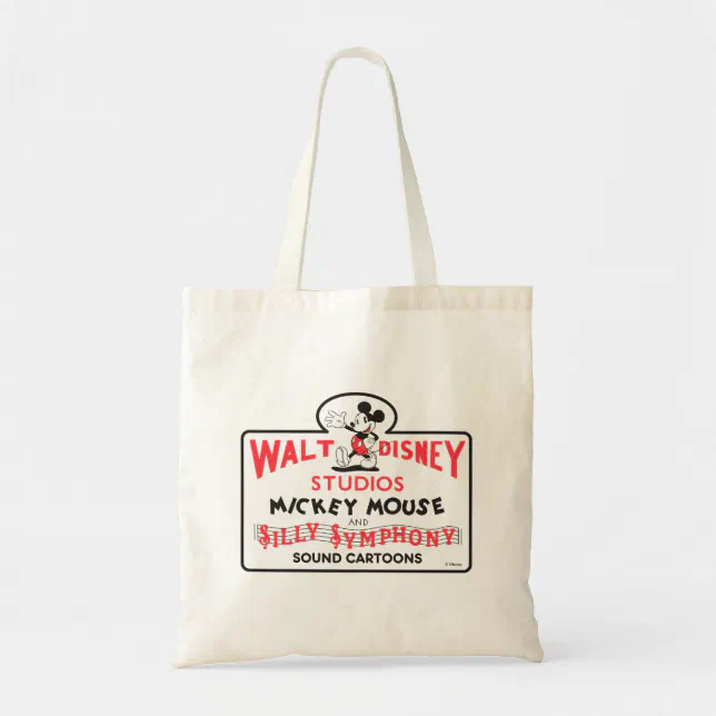 Vintage Walt Disney Studios Tote Bag | Zazzle