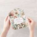 Vintage Watercolor Cottage Core Wedding All In One Invitation | Zazzle