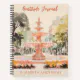 Vintage Watercolor Fountain Gratitude Journal | Zazzle