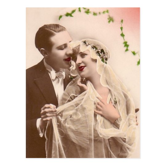 Vintage Bride Postcards