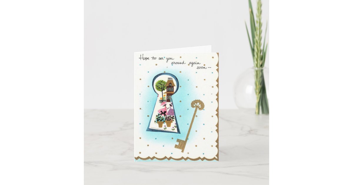 Vintage Welcome Card | Zazzle