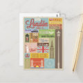 Vintage Welcome to London Postcard | Zazzle