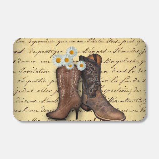 vintage western country cowboy wedding matchboxes | Zazzle