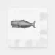 Vintage Whale Paper Napkins | Zazzle