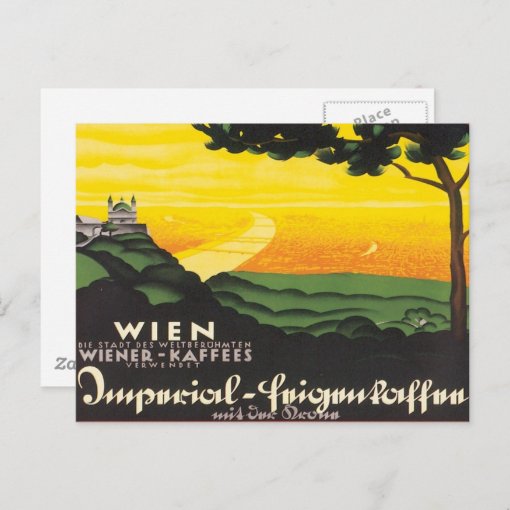 Vintage Wien Austria Postcard | Zazzle