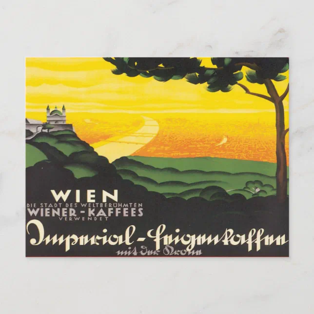 Vintage Wien Austria Postcard | Zazzle