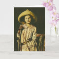 Vintage Wild West Cowgirl Greetings card | Zazzle