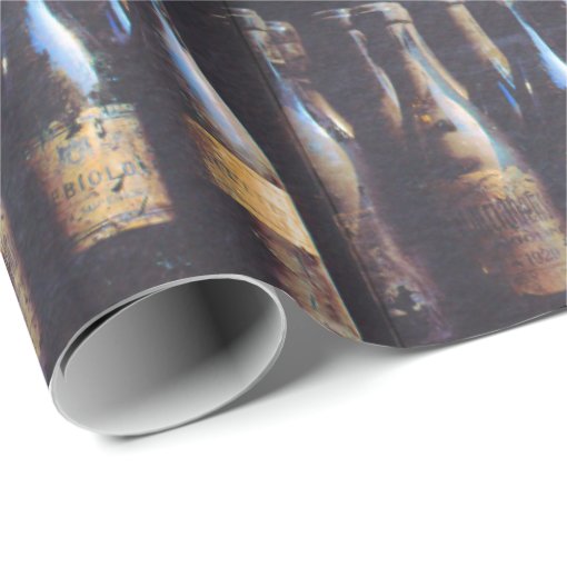 Vintage Wine Wrapping Paper | Zazzle