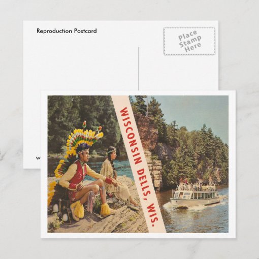 Vintage Wisconsin Dells Wisconsin Postcard | Zazzle