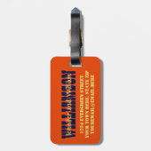 Vintage Wizard of Oz Book Cover Luggage Tag | Zazzle