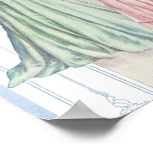 Vintage Women Poster | Zazzle