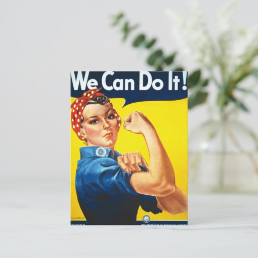 Vintage Womens Rights Ad Postcard | Zazzle