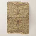 Vintage World Map File Folder | Zazzle